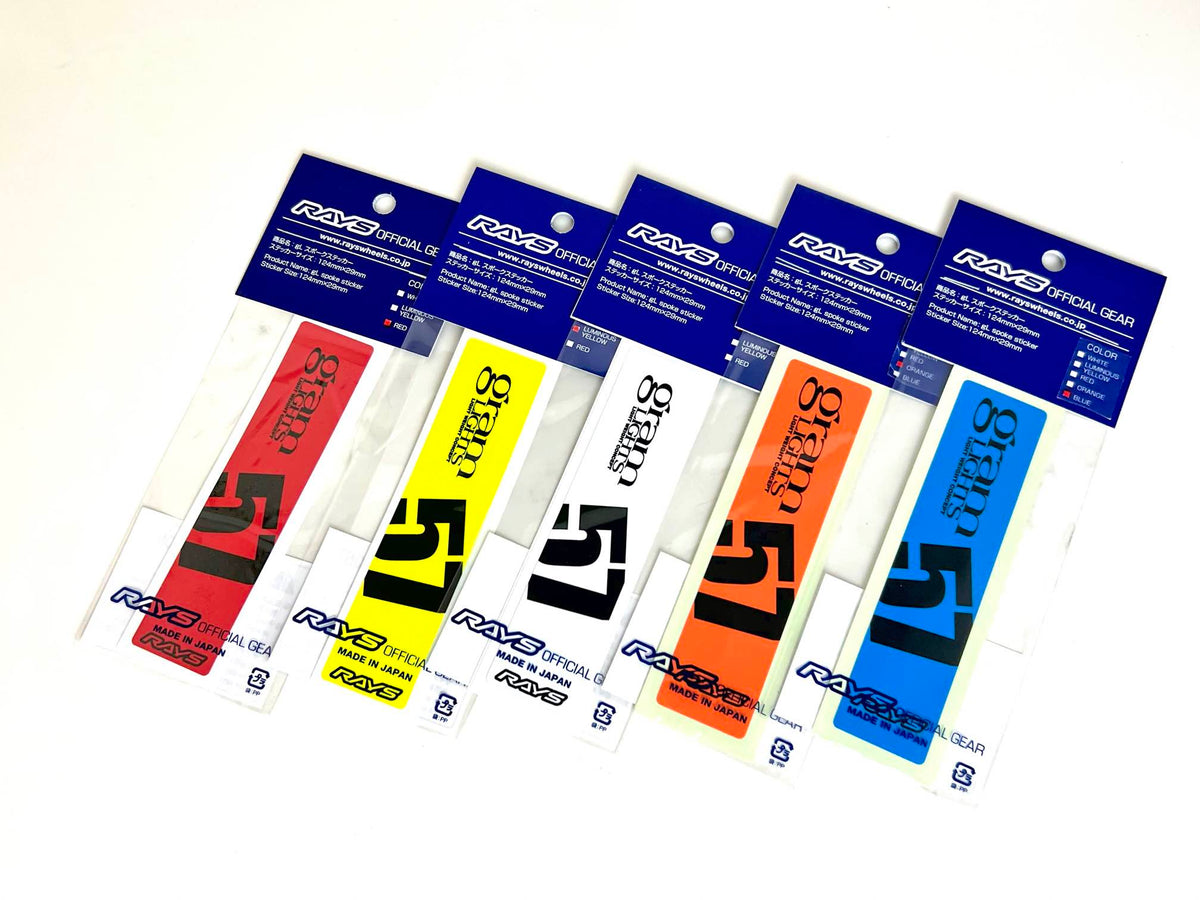 RAYS Gram Lights 57DR/57CR Optional Spoke Stickers – J-SPEC PERFORMANCE