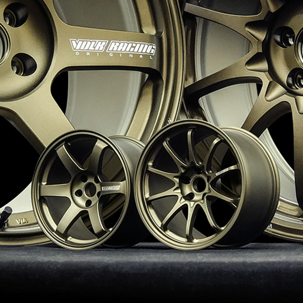 RAYS Official Volk Racing TE37SAGA S-Plus 1/4 Scale Bronze Model – J ...