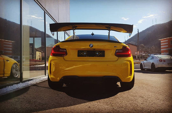 J-SPEC PERFORMANCE APR GTC 3D Carbon Wing BMW M2 F87 (incl. Competitio