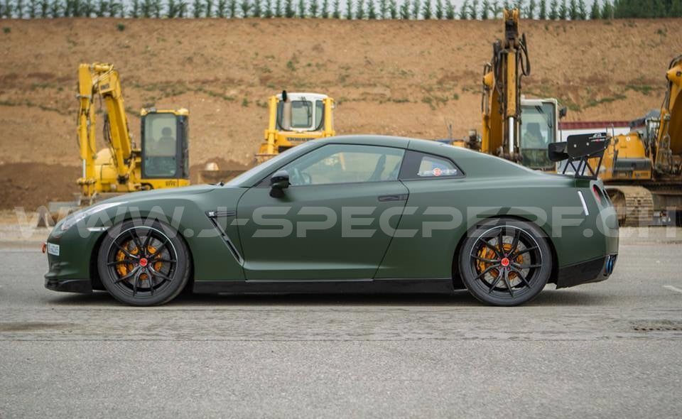 J-SPEC PERFORMANCE APR GTC 3D Carbon Wing R35 GT-R