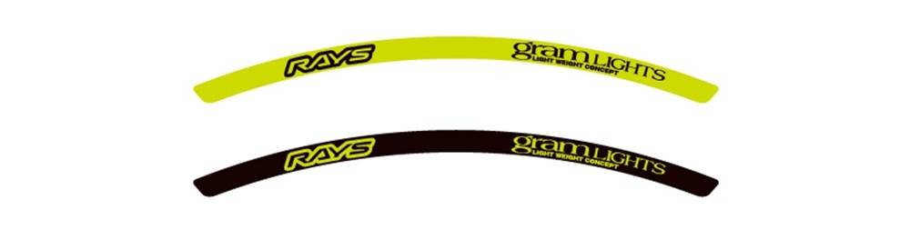 RAYS Gram Lights Rim Sticker Set – J-SPEC PERFORMANCE