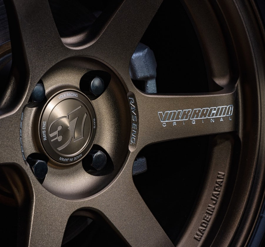 RAYS Volk Racing Center Cap Model-37 - Bronze (BR) – J-SPEC PERFORMANCE
